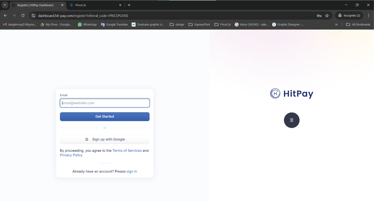 PriceCal-HitPay Integration Guide: Quick Setup for Online Payments