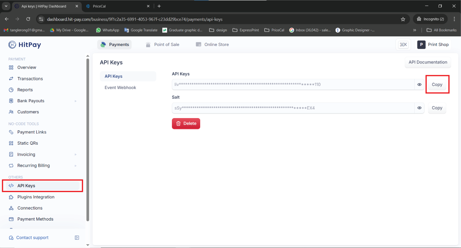 PriceCal-HitPay Integration Guide: Quick Setup for Online Payments